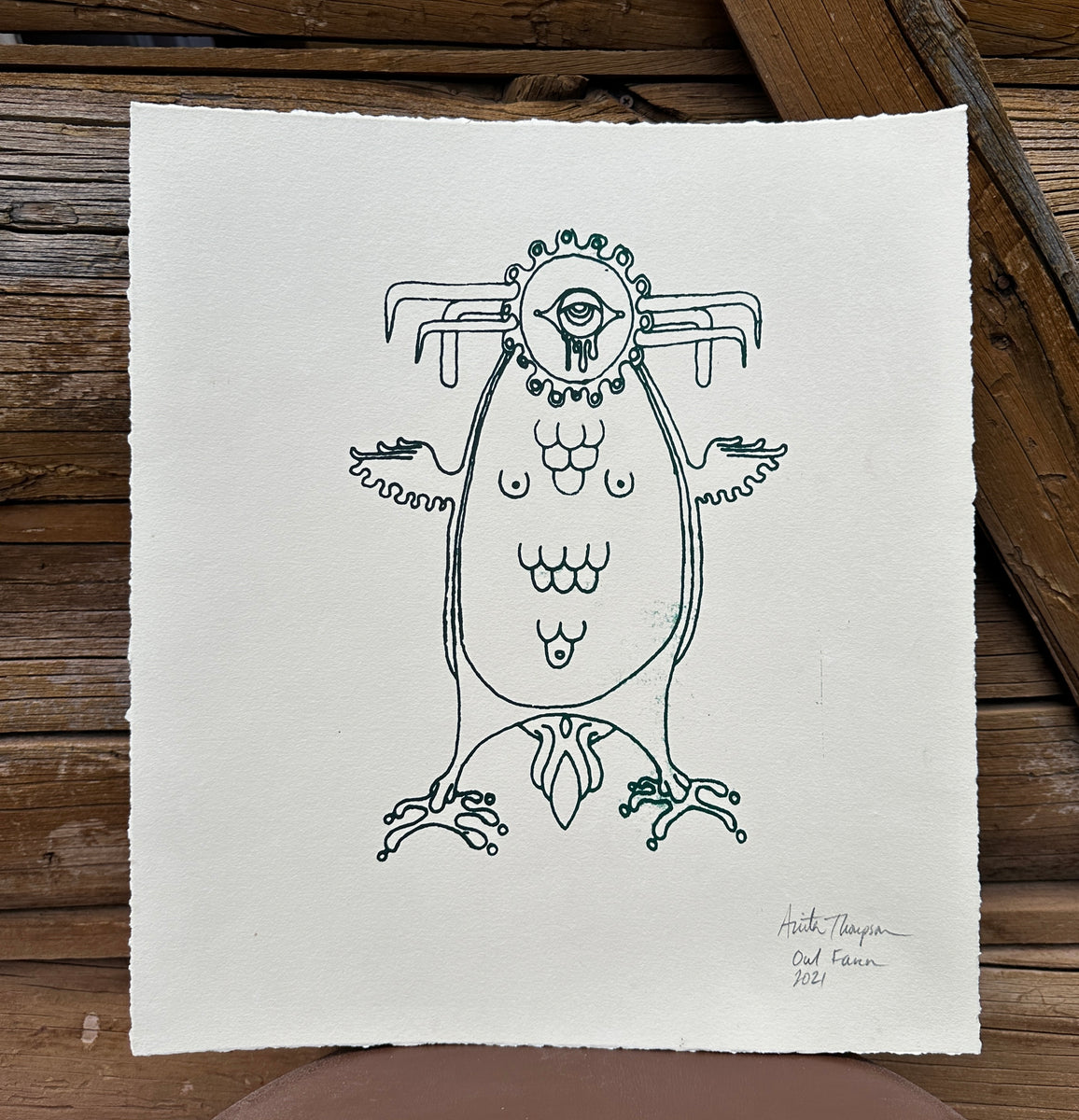 Original 'Mescalito' Silkscreen Print made at Owl Farm – Official ...